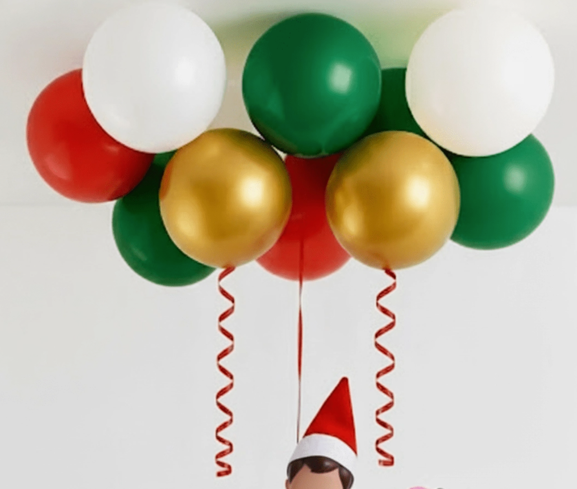 Elf Arrival Balloon Ceiling Drop Kit – Ivy & Bugz