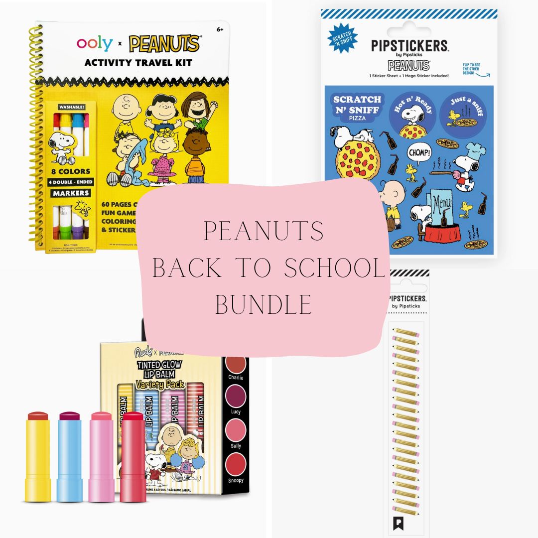 Peanuts Back To School Bundle – Ivy & Bugz