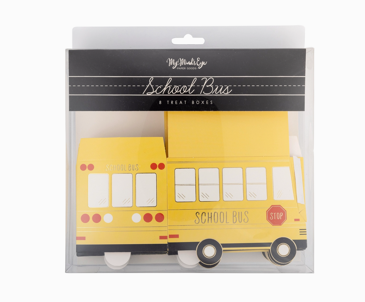 School Bus Treat Boxes – Ivy & Bugz