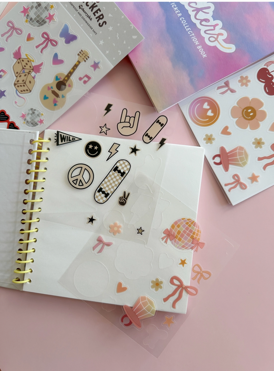 Girly Pop Waterproof Sticker Sheet – Ivy & Bugz