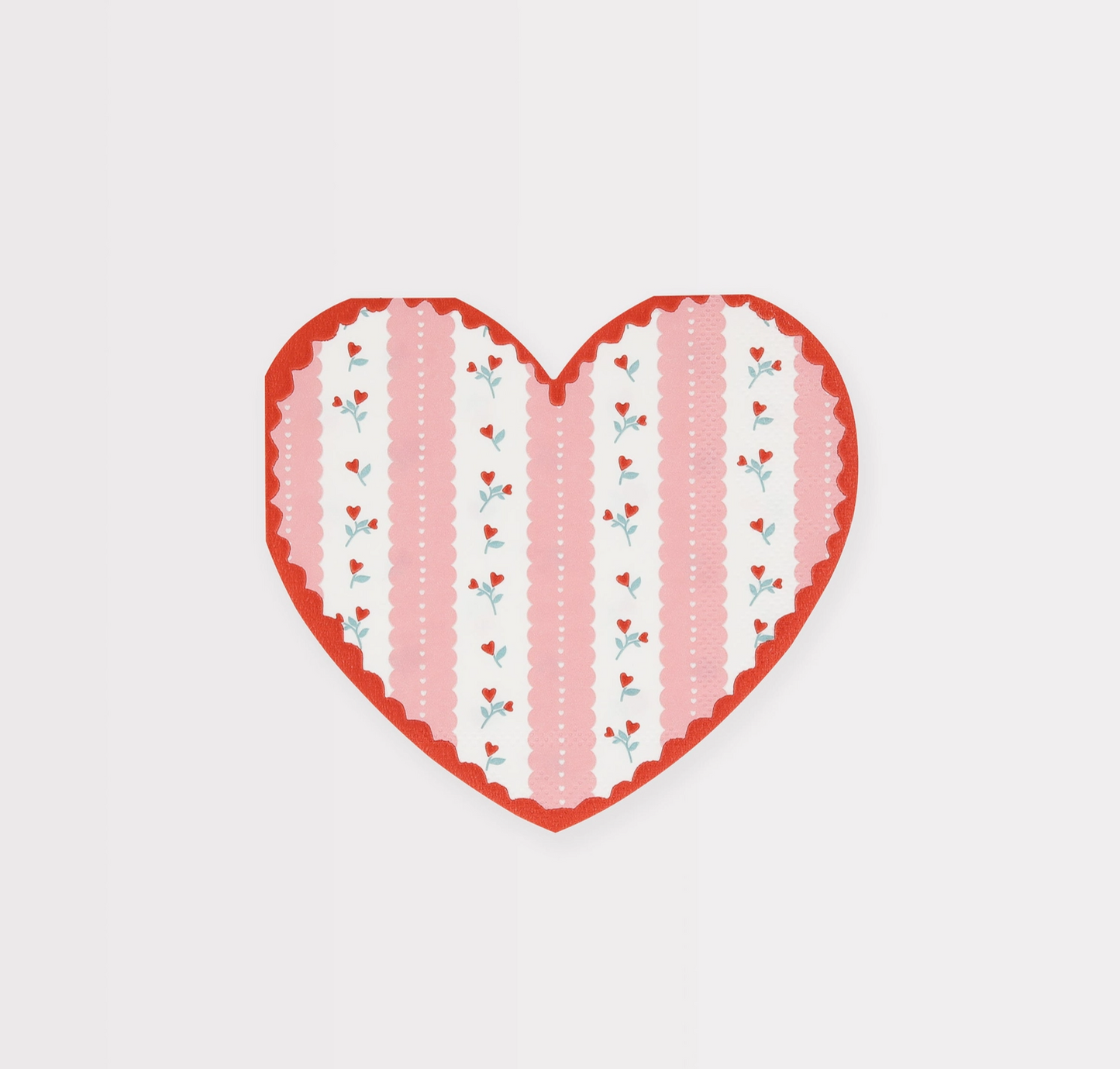 Vintage Rose Heart Napkins – Ivy & Bugz