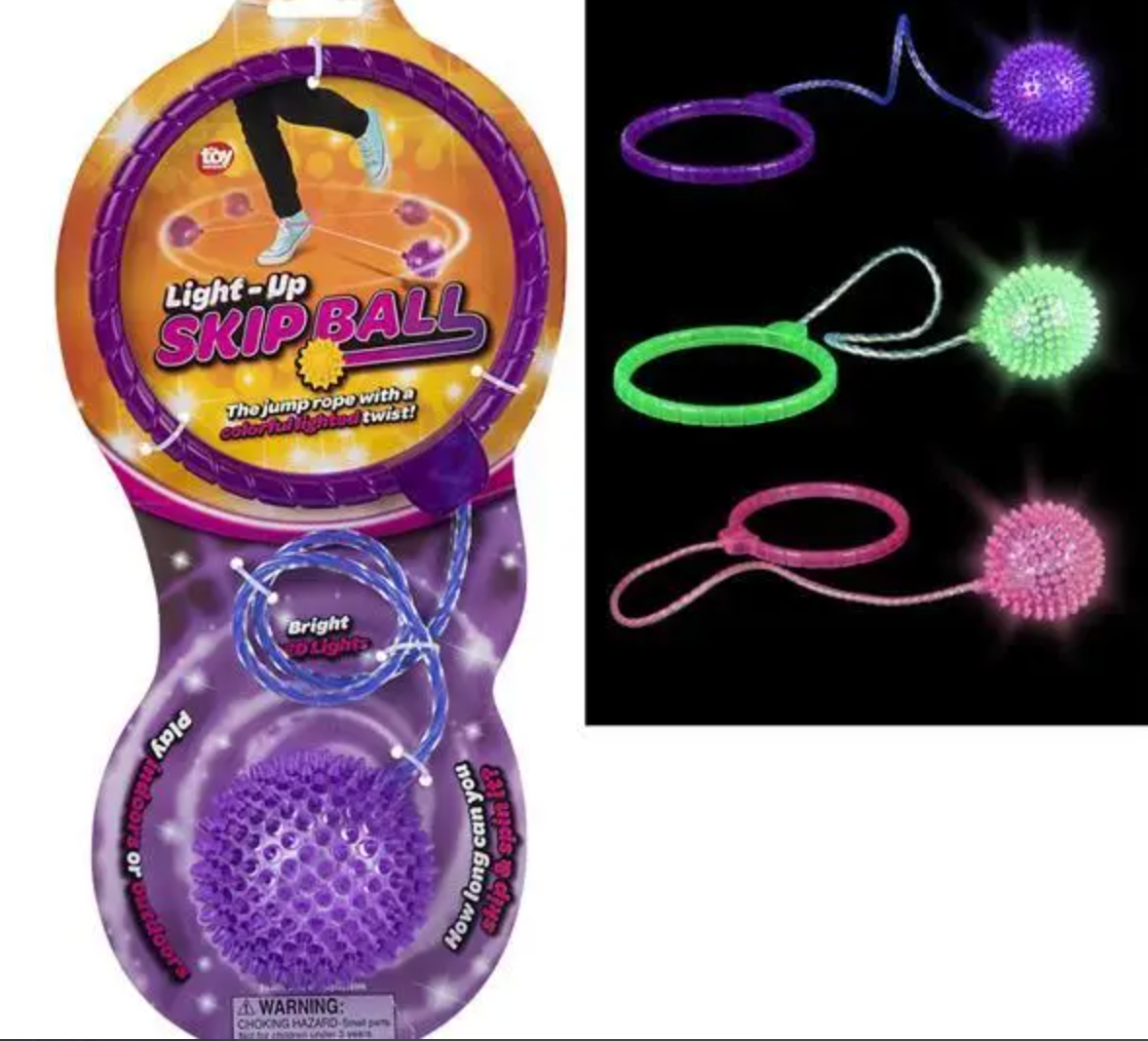 Light-up Skip Ball – Ivy & Bugz