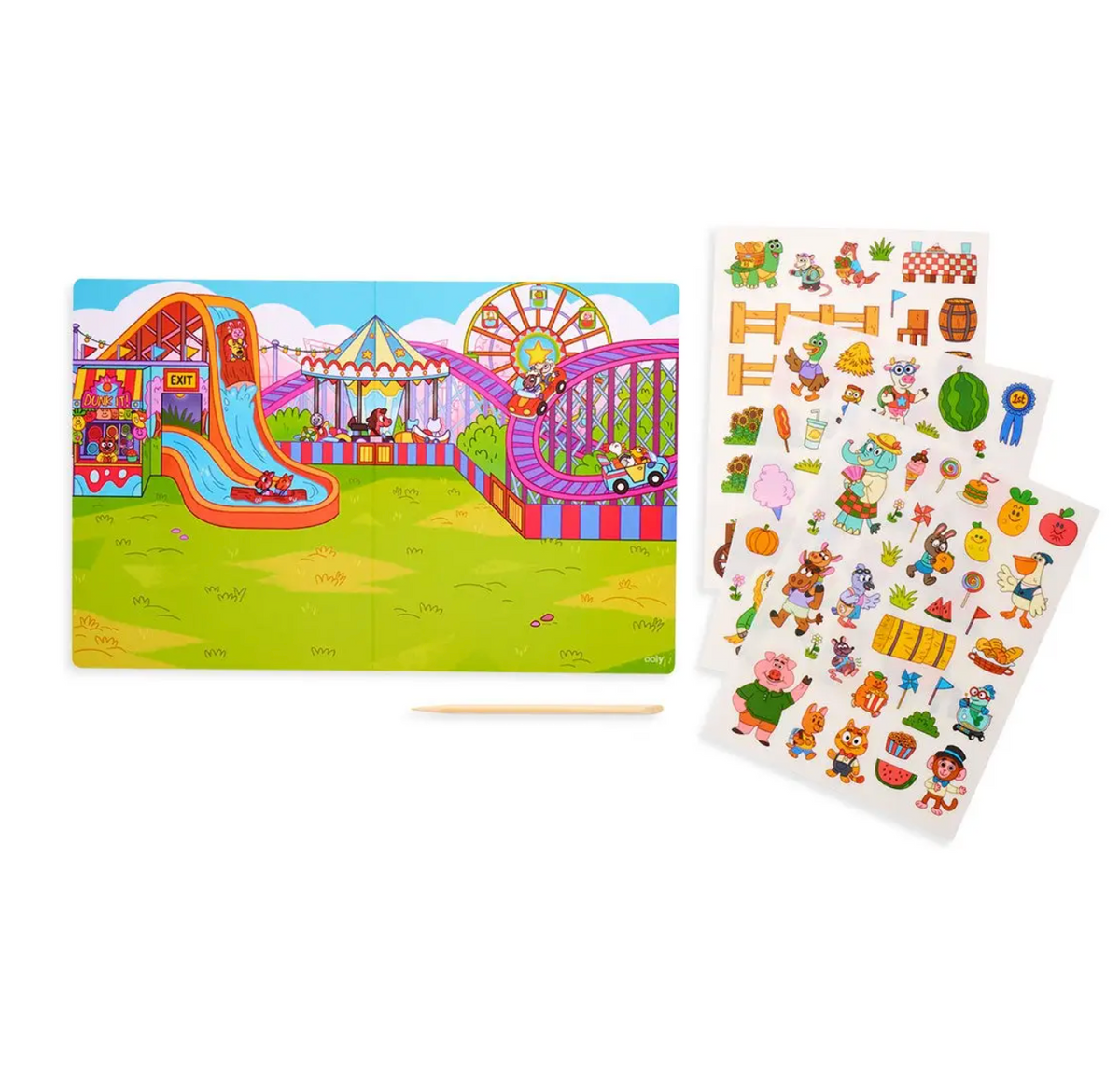 Set The Scene Transfer Stickers Magic - Day At The Fair – Ivy & Bugz