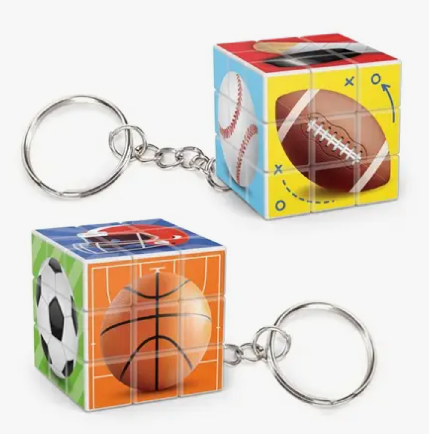 Cube-Dini Mini Keychain - Sports – Ivy & Bugz
